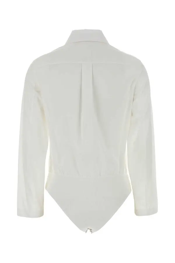 Alaïa Poplin Shirt - White