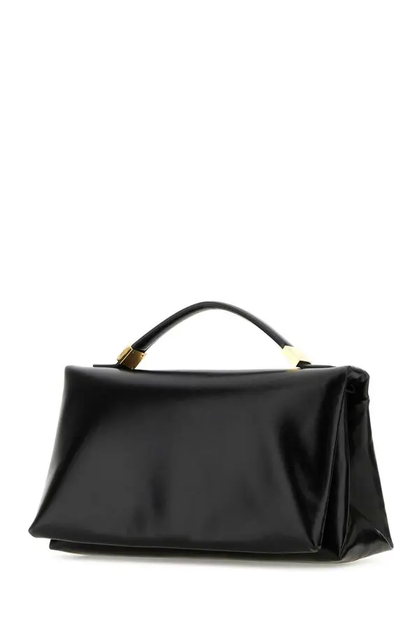 Marni Leather Prisma Handbag