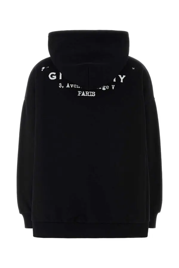 Givenchy Cotton Oversize Sweatshirt - Black