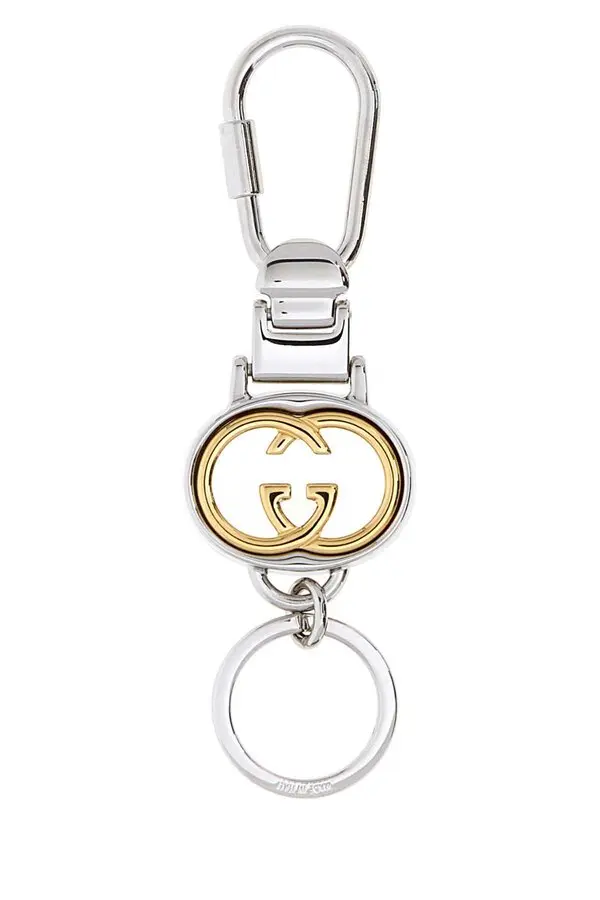 Gucci Two-tone Metal Keyring - Multicolor