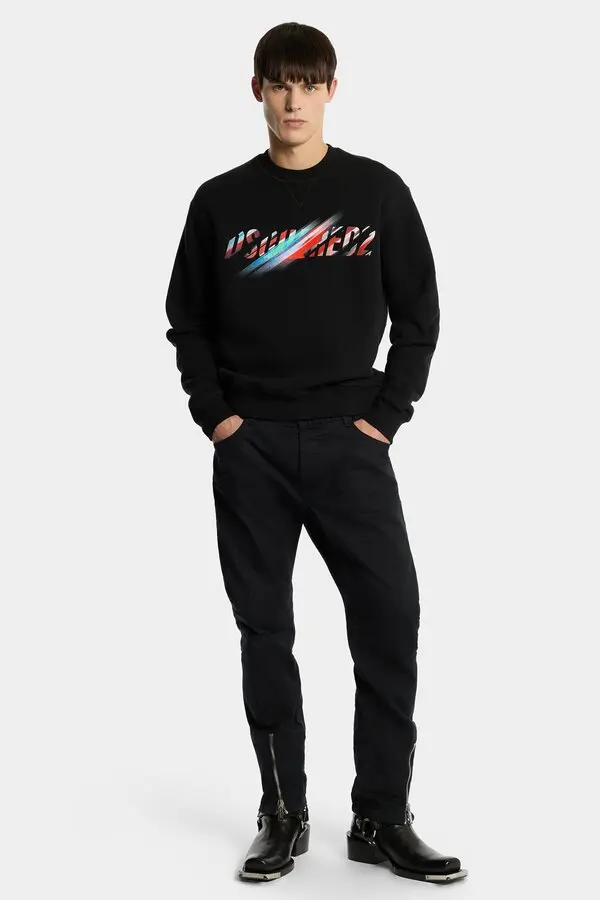 Dsquared2 Zipped Biker Pant