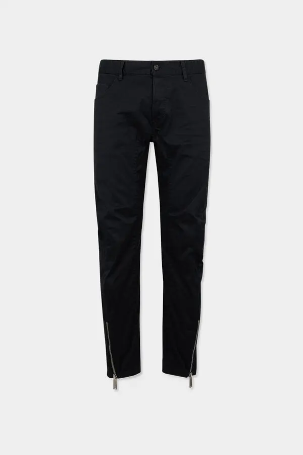 Dsquared2 Zipped Biker Pant - Black