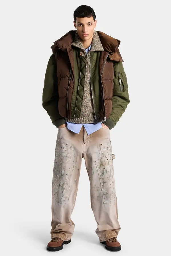 Dsquared2 Mushroom Field Baggy Carpenter Jeans