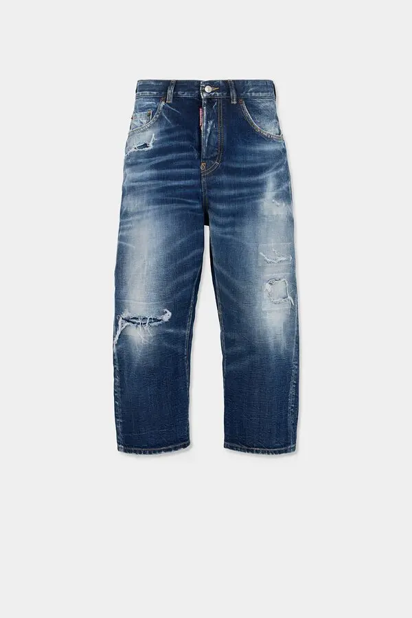Dsquared2 Medium Ripped Baffo Kawaii Jeans