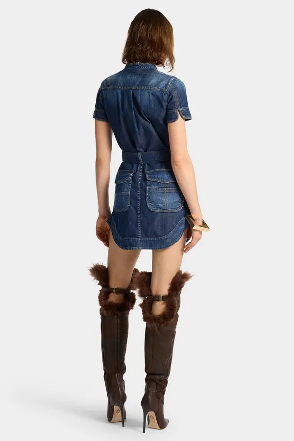 Dsquared2 Medium Perfecto Carpenter Dress