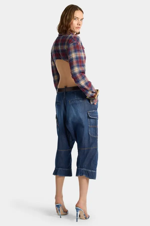 Dsquared2 Medium Perfecto Carpenter Kawaii Jeans