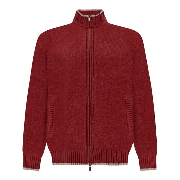 Paul & Shark Zip-up Cashmere Cardigan