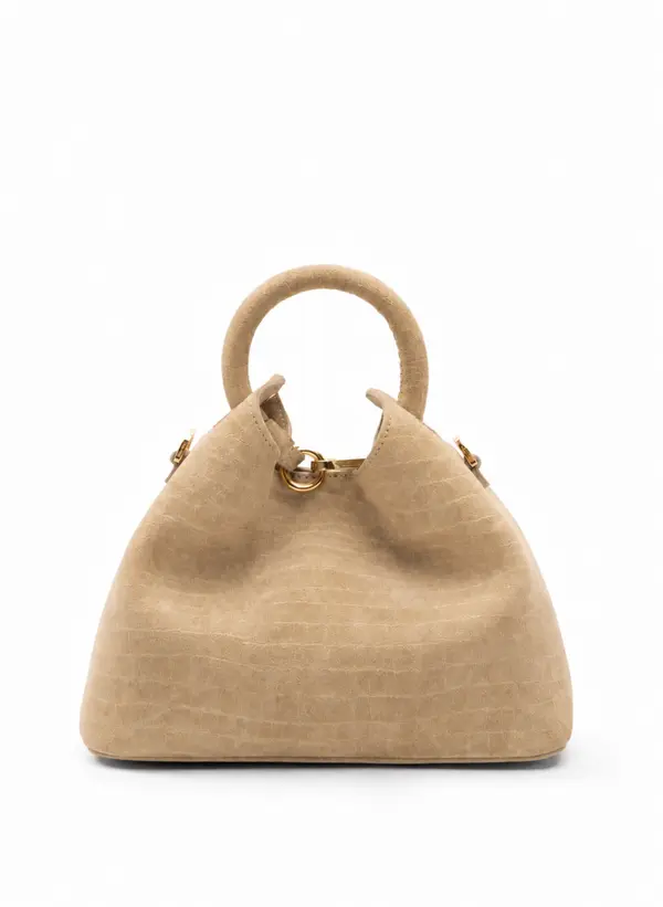 ELLEME Baozi Croco Suede