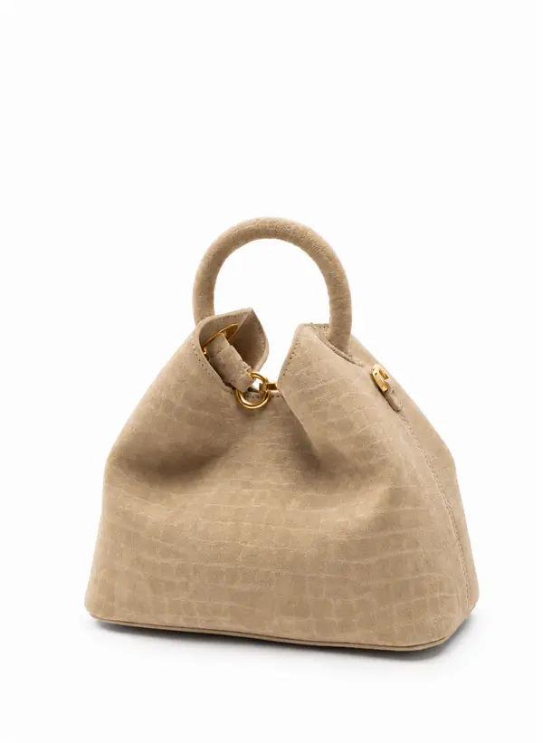 ELLEME Baozi Croco Suede