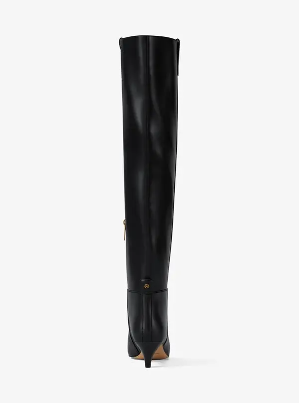 Michael Kors Daniela Leather Boot In Size By