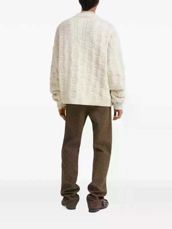 Marni Mouliné Wool-cotton Trousers