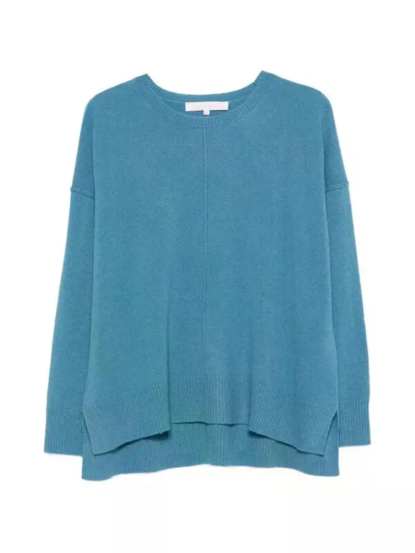 ABSOLUT CASHMERE Exposed-seam Cashmere Sweater