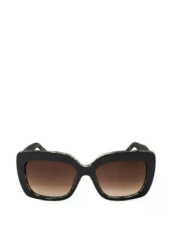 Fossil Rectangle-frame Sunglasses - Black