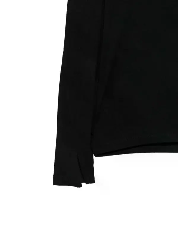 THOM KROM Turtleneck Slit-cuff Top