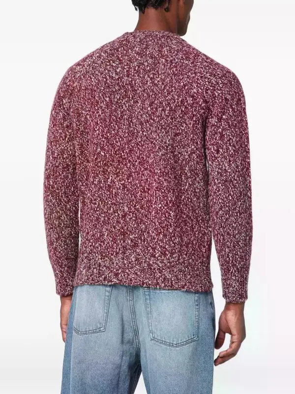 DRUMOHR Marl-knit Raglan-sleeve Sweater