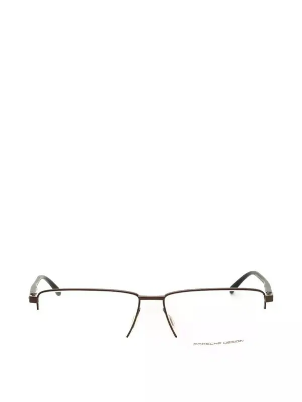Porsche Design Rectangle-frame Glasses