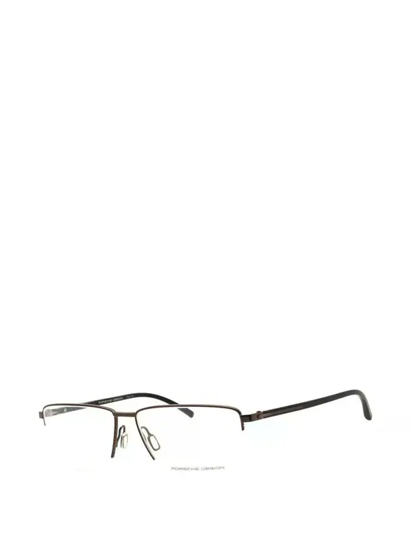 Porsche Design Rectangle-frame Glasses