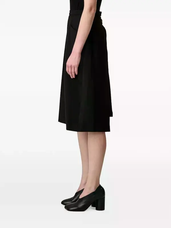 Vetements Back-slit Flared Skirt