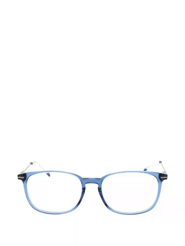 Hugo Round-frame Glasses - Silver