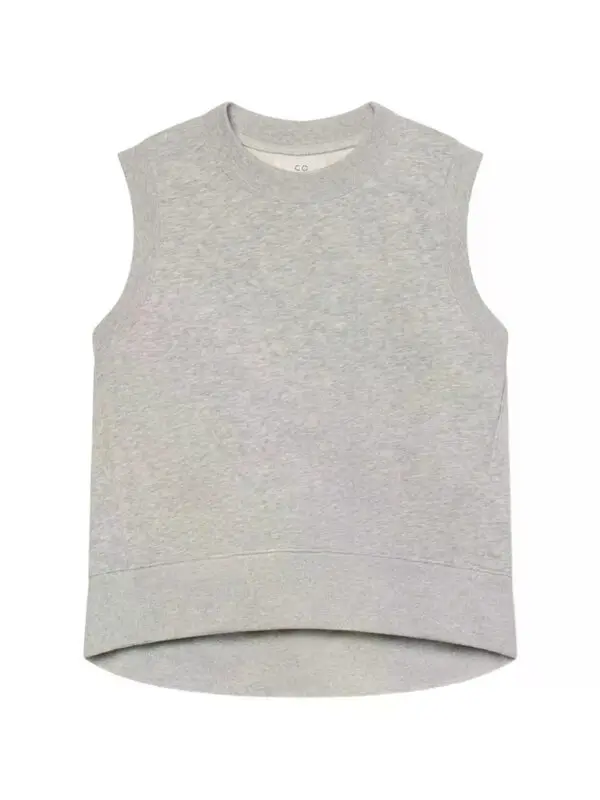 Co Sleeveless Crew-neck Sweater