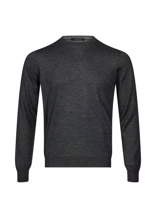 Tagliatore Crew-neck Fine-knit Sweater