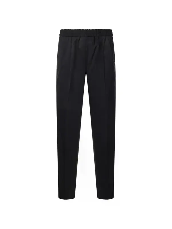 Zegna Elasticated-waist Pleated Trousers