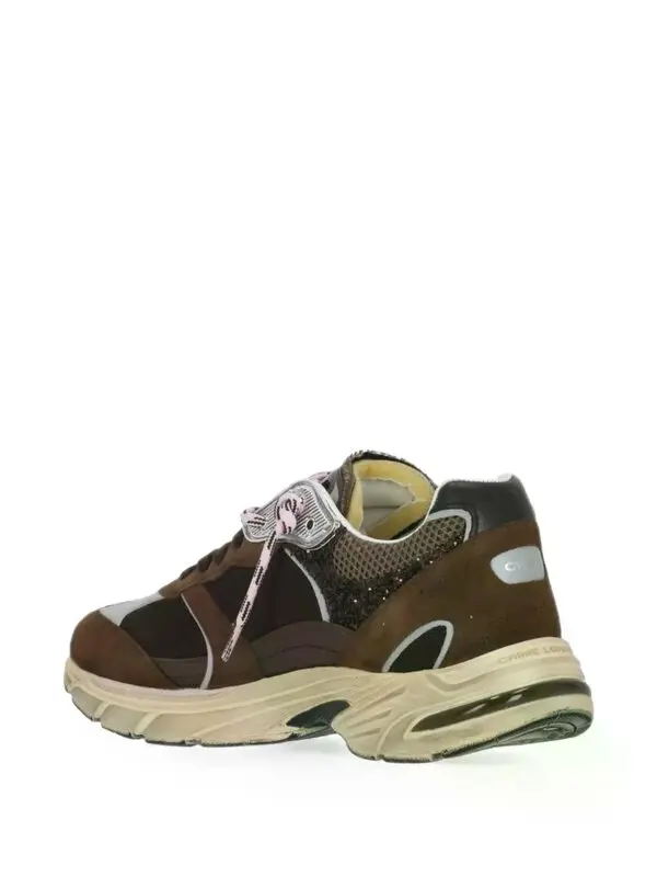 CRIME LONDON Fugitive 9094 Panelled Low-top Sneakers