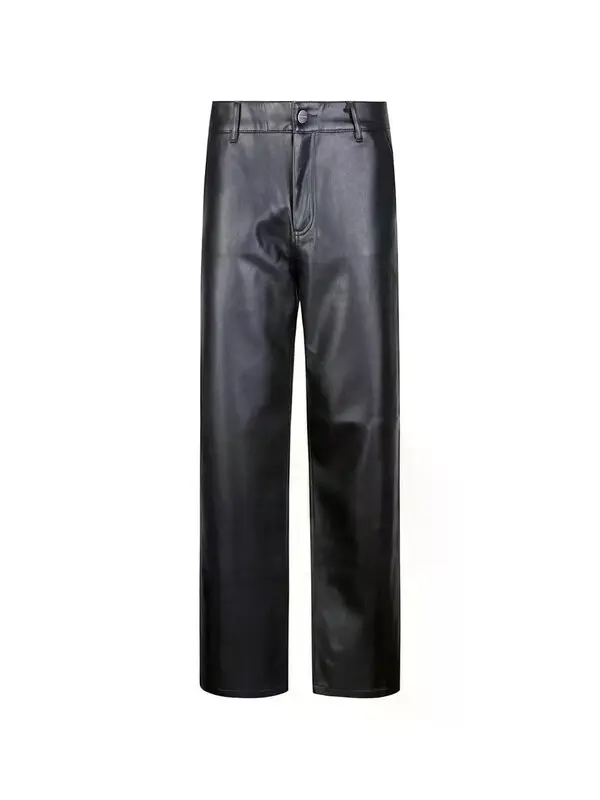 Carhartt Work In Progress Arizona Straight-leg Leather Trousers