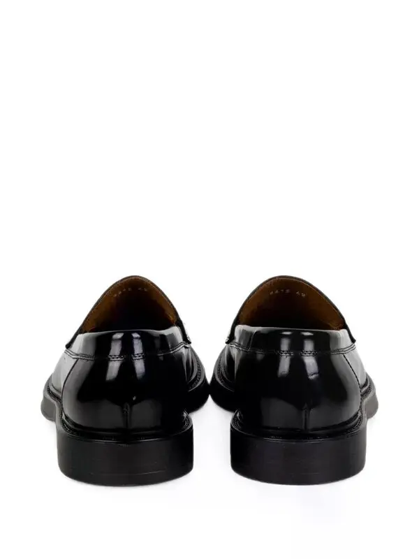 FRANCO FEDELE Polished-finish Penny Loafers