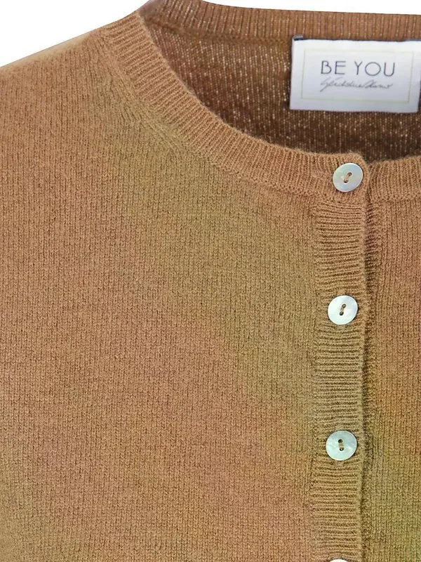 BE YOU Button-up Cashmere Cardigan