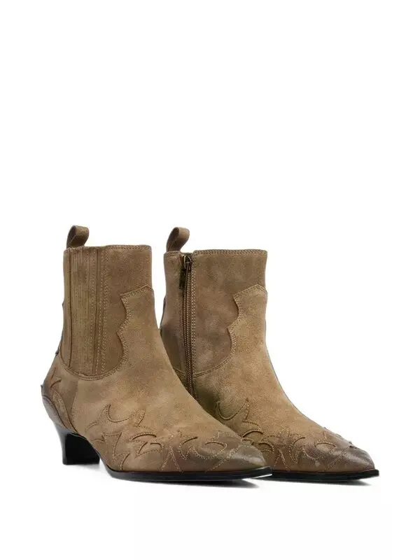 Ash Titan Western-style Ankle Boots
