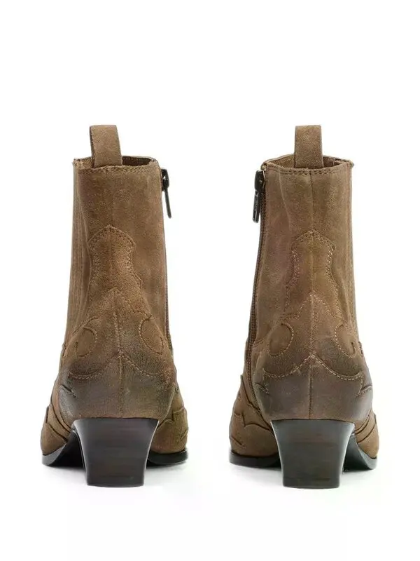 Ash Titan Western-style Ankle Boots
