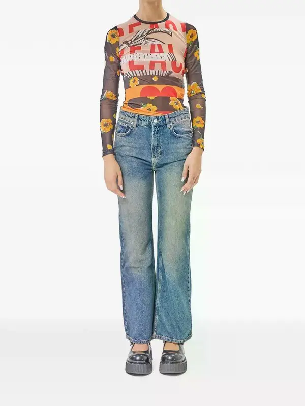 Moschino Low-rise Bootcut Jeans