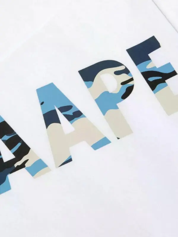 AAPE BY *A BATHING APE Camo-logo T-shirt