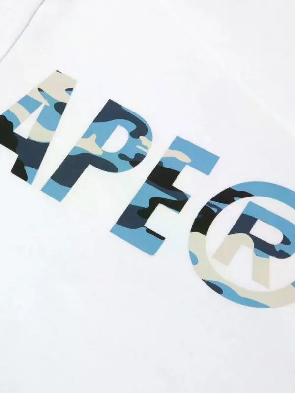 AAPE BY *A BATHING APE Camo-logo T-shirt