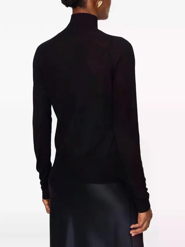 JOSEPH Yara High-neck Sweater - Black