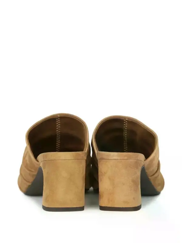 Ash Eva Ruched Heeled Sandals