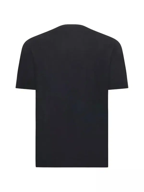 Alpha Studio Crew-neck Short-sleeve Sweater