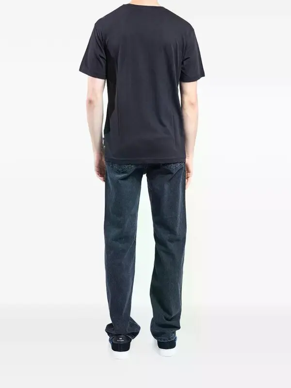 Just Cavalli Logo-embroidered T-shirt