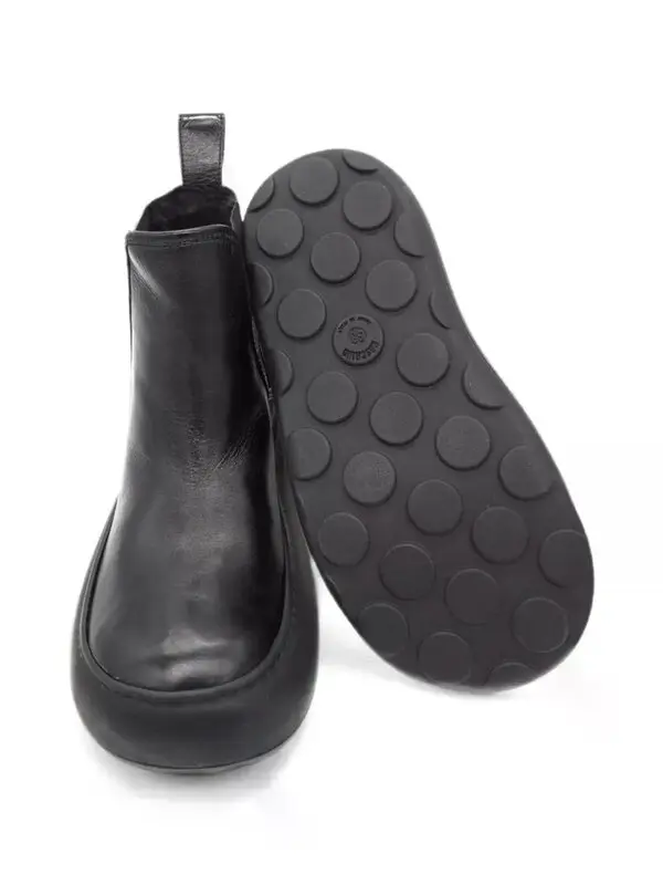 Moschino Oversize Round-toe Chelsea Boots