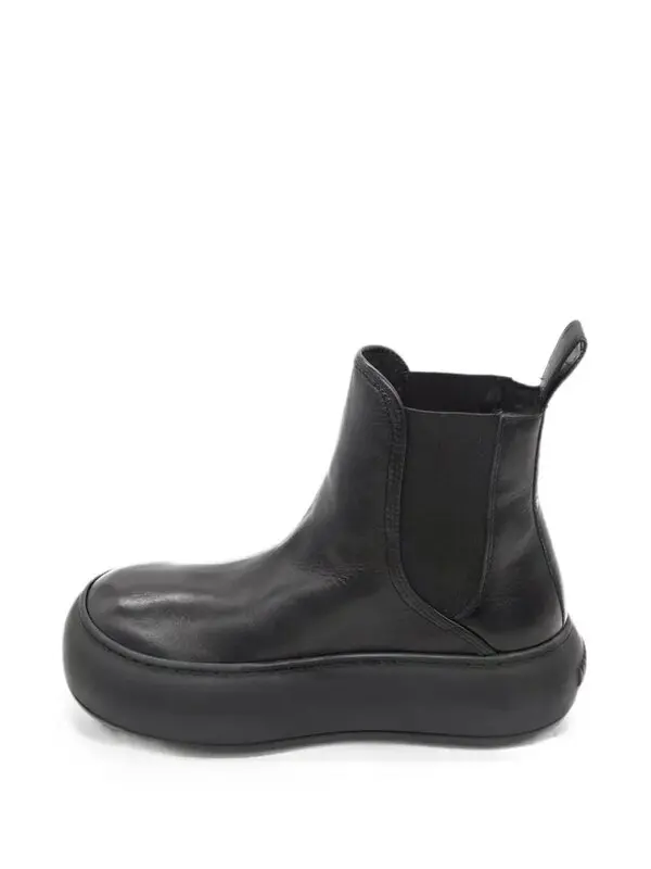 Moschino Oversize Round-toe Chelsea Boots