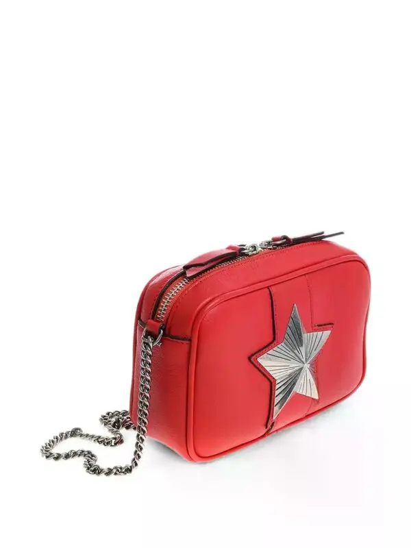 LES JEUNES ÉTOILES Mini Vega Star-patch Leather Belt Bag