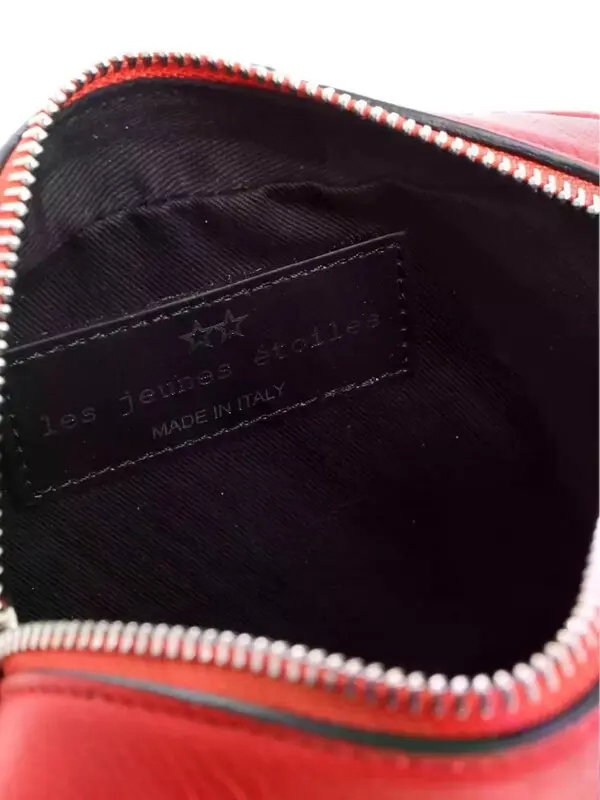 LES JEUNES ÉTOILES Mini Vega Star-patch Leather Belt Bag