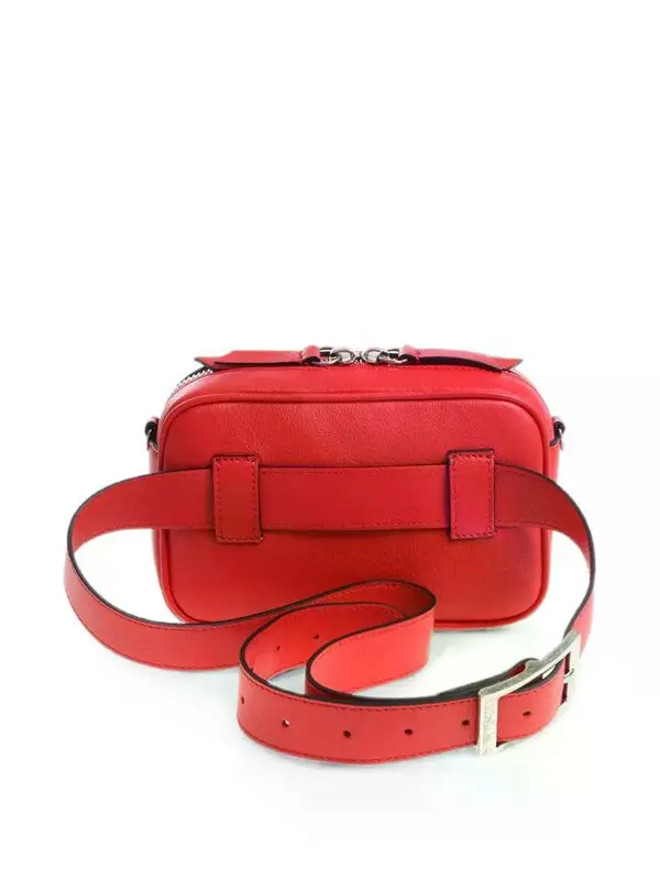 LES JEUNES ÉTOILES Mini Vega Star-patch Leather Belt Bag