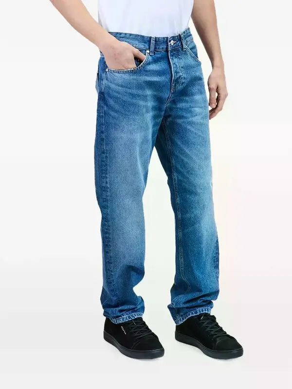 Karl Lagerfeld Logo-patch Straight-leg Jeans
