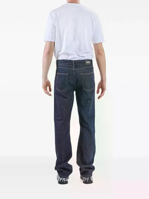 Karl Lagerfeld Straight-leg Five-pocket Jeans