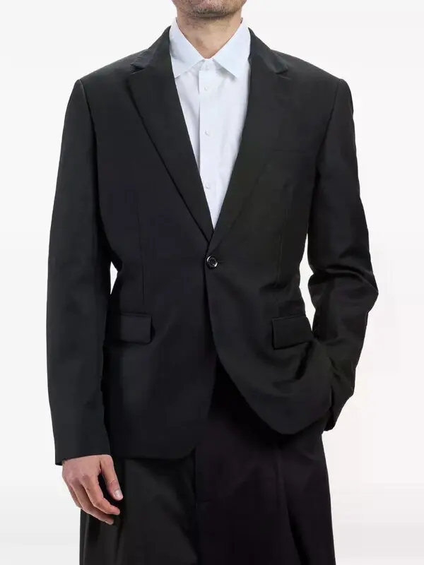 Moschino Single-breasted Wool Blazer