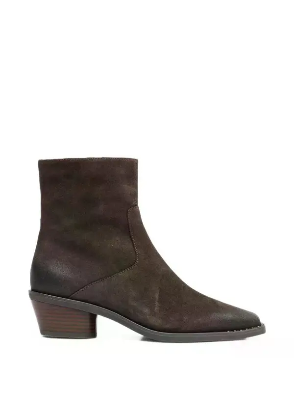 Ash Hasley Stud-embellished Ankle Boots