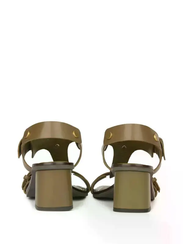 Ash Criss Buckle-detail Calf Leather Sandals