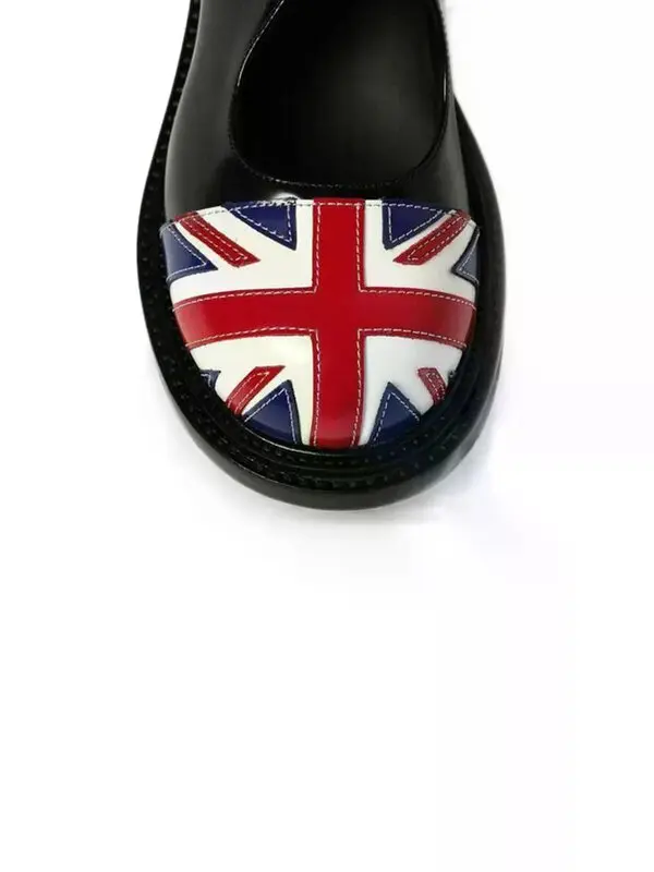 Moschino English Olivia Union Jack Mary Janes